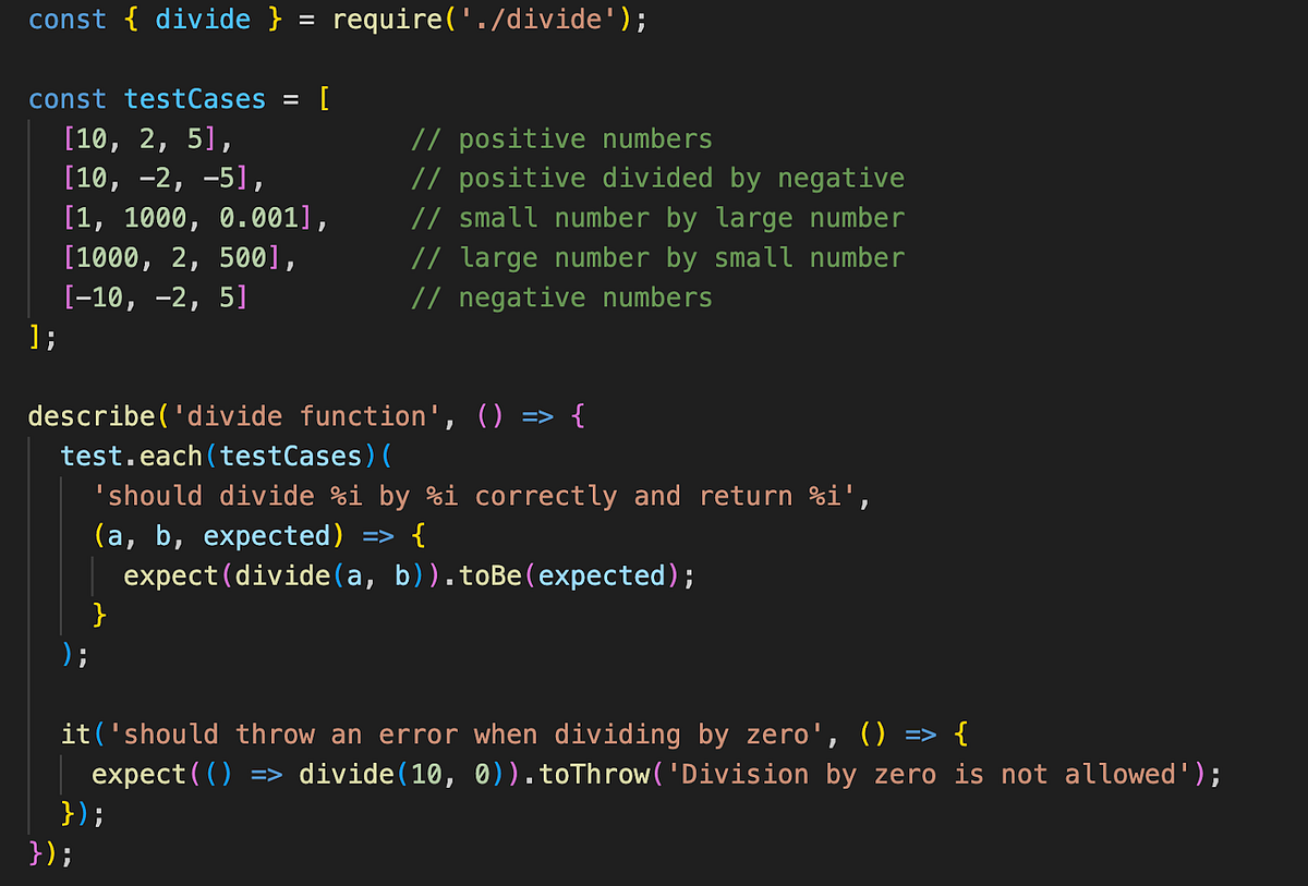 Unit testing best practices. We all know the benefit of writing unit ...
