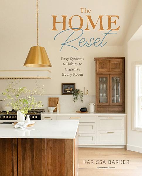 Download PDF The Home Reset: Easy Systems and Habits to Organize Every Room By Karissa Barker ...