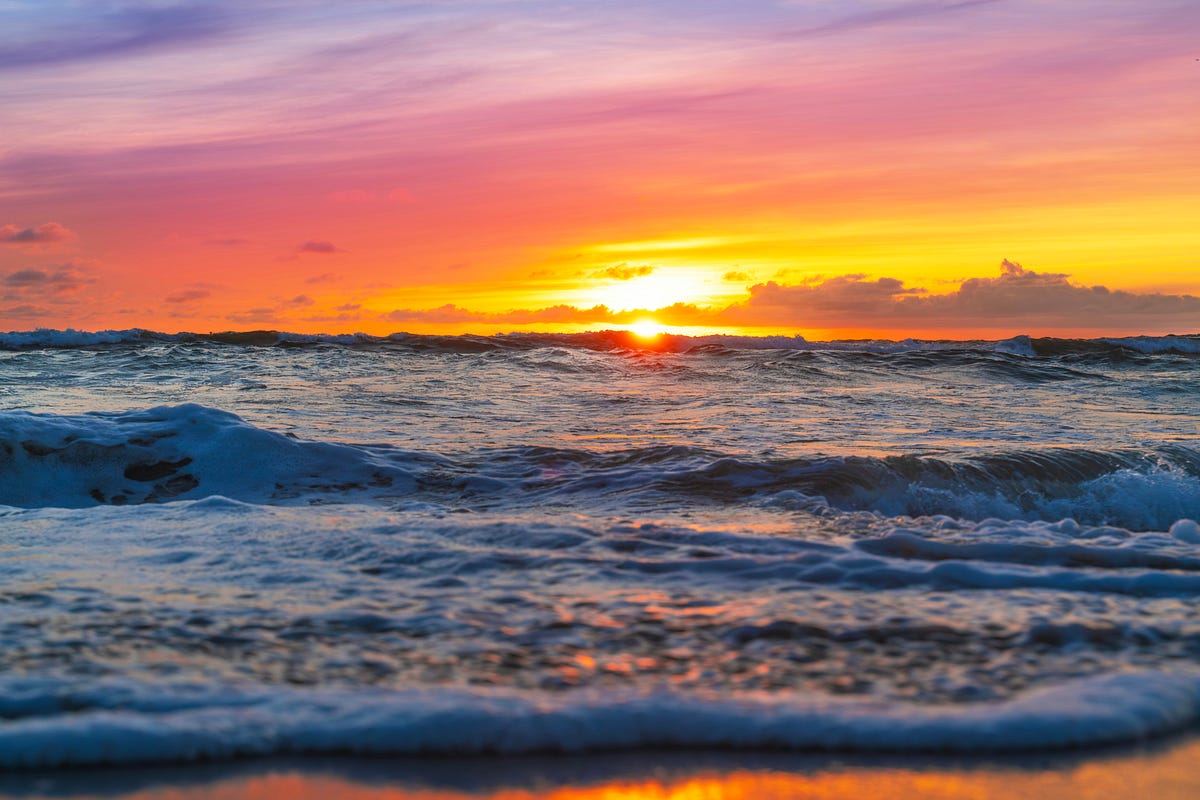 On the Beach. Sunset on Long Beach. Vancouver Island | by Derek J. Allison | Medium
