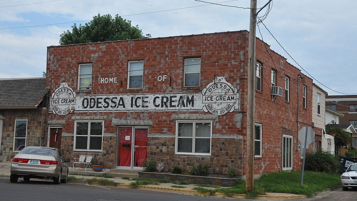 The Historic 1929 Odessa Ice Cream Company | Medium