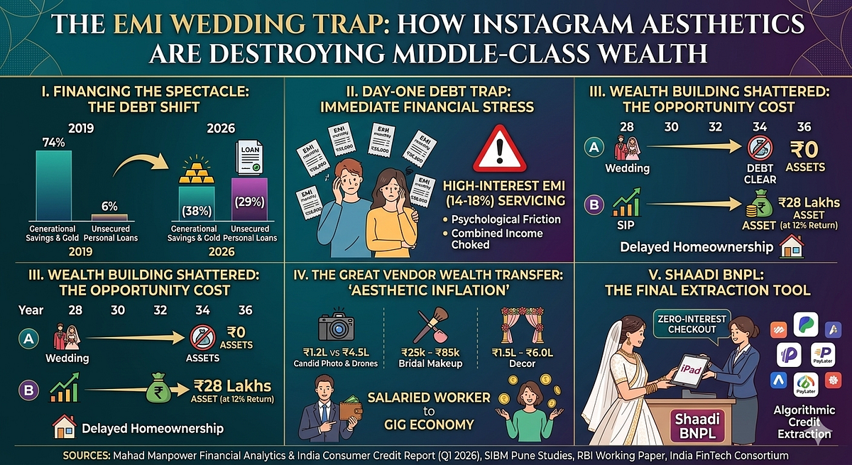 The EMI Wedding Trap: How Instagram Aesthetics Destroyed Middle-Class ...