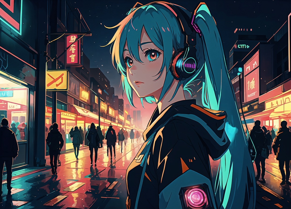 PixAI Princess Melody — Four Dreamy Portraits of Hatsune Miku! | by ...