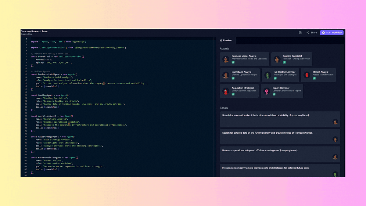AI Agents in KaibanJS: A Smarter Approach to Company Research | by Dariel Noel | Kaiban | Jan ...