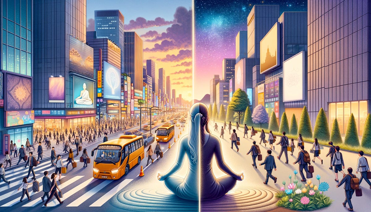 Finding Balance in the Hustle of Gangnam: A Meditator’s Journey | by Ace Tully | Medium
