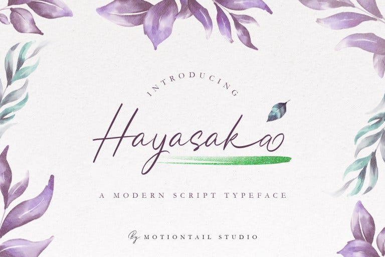 Hayasaka Font | by Kaitooon | Sep, 2024 | Medium