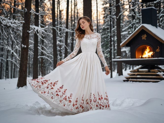 White Fall Dresses | by Derek Olson | Apr, 2024 | Medium