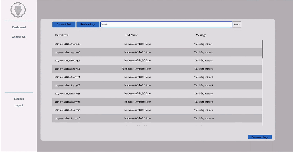 Charting the Data Flow: Visualizing Kubernetes Cluster Logs | by ...
