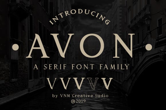 Avon Font | by Kaitooon | Aug, 2024 | Medium