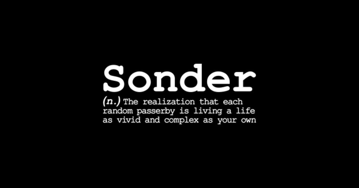Sonder. The realisation that each random… | by Matthew Partridge | Medium