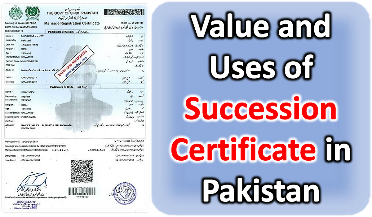 Succession Certificate in Pakistan | by Basic Pakistani Laws in Urdu ...