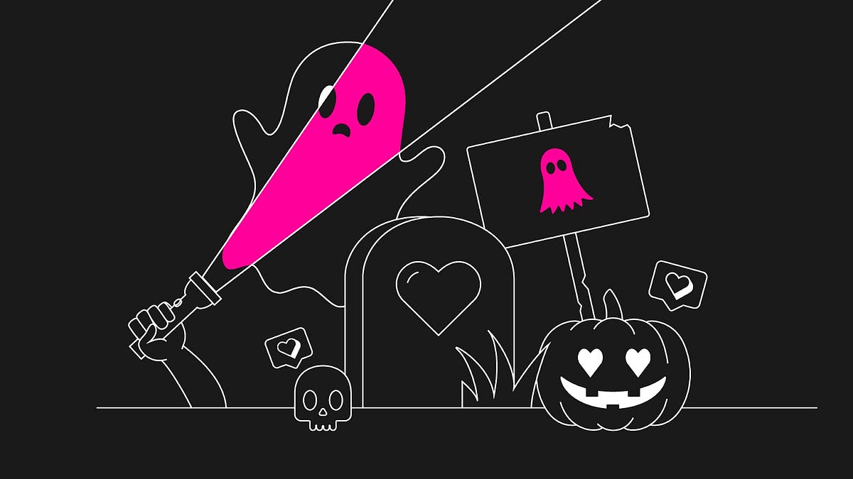 The Scary Signs of Ghosting Just in Time for Halloween | by OkCupid ...
