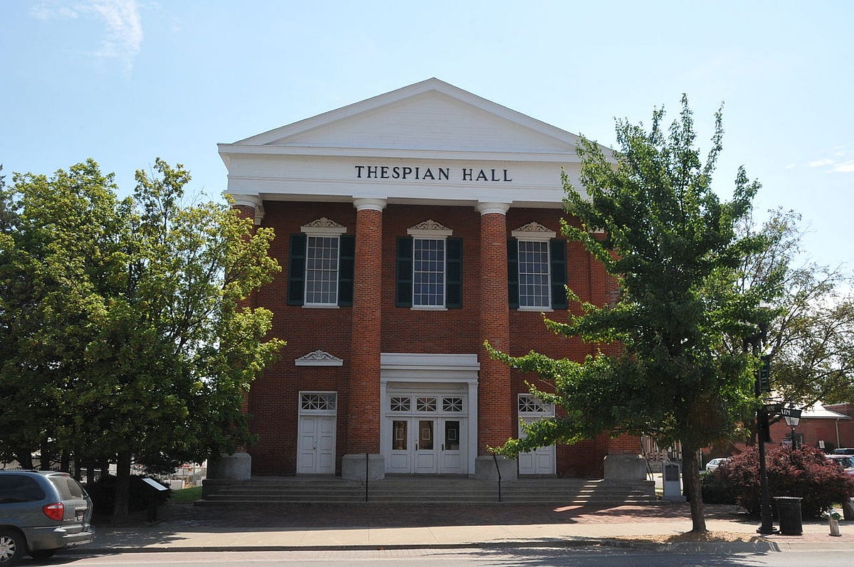 The Historical Thespian Hall in Boonville, Missouri Is A Performing ...