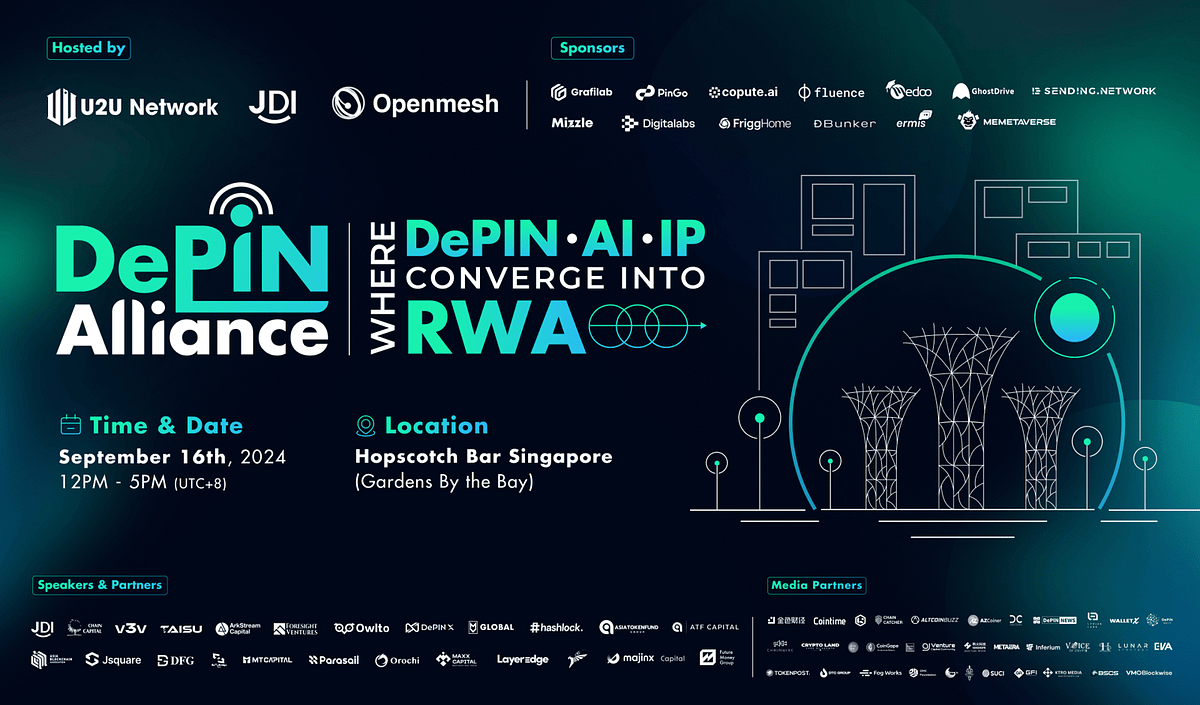 Exploring DePIN & Decentralized Futures: Join Openmesh at ‘DePIN Alliance’ | by Openmesh | Medium