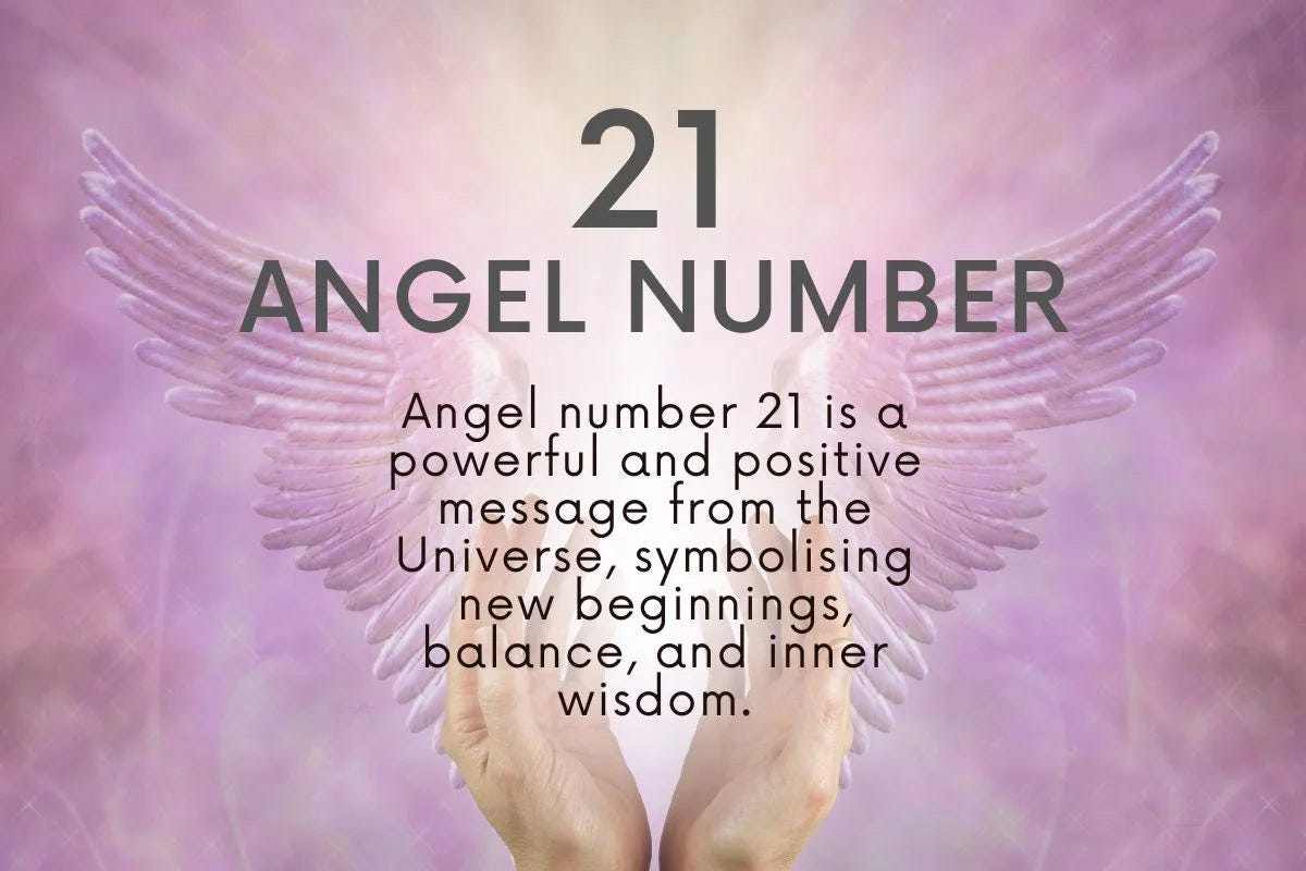 21 Angel Number Meaning: Unlock the Power of Positive Change | by IFSHE ...