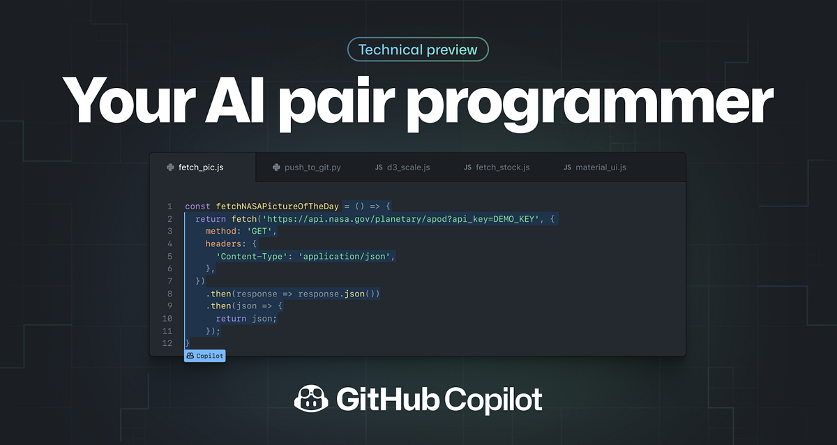 GitHub Copilot X — Your AI Pair Programmer | by NapSaga | Artificial ...