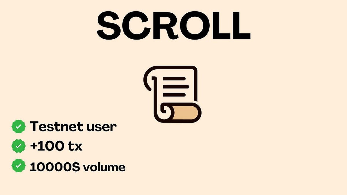 How to Claim the Scroll Token Airdrop: A Complete Guide | by Crypto web3 | Nov, 2024 | Medium