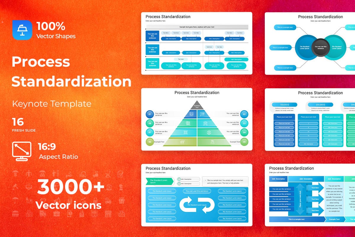 Process Standardization Keynote Template | by Glitchgossamer | Aug ...