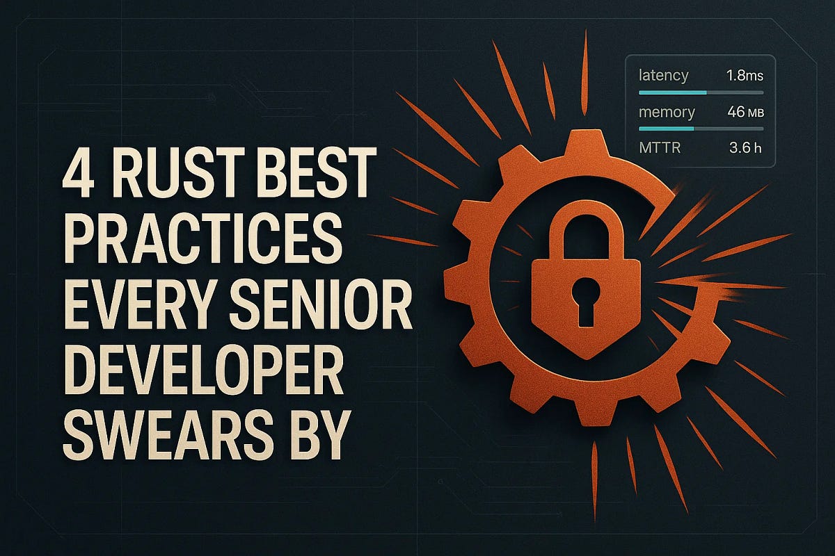 4 Rust Best Practices Every Senior Developer Swears By | by The CS Engineer | Medium