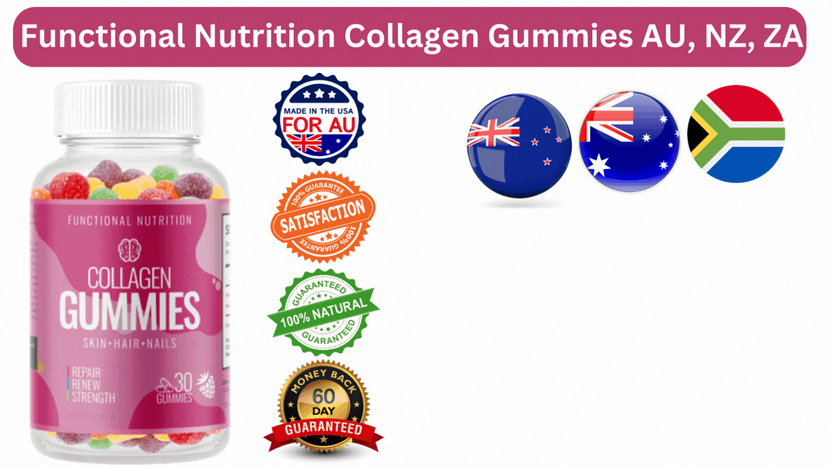 Functional Nutrition Anti-Aging Collagen Gummies (AU, NZ & ZA) Reviews ...