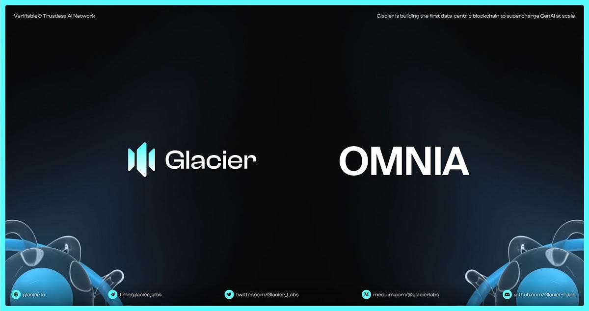 Announcing The Strategic Partnership With OMNIA Protocol | by Glacier Network | Dec, 2024 | Medium