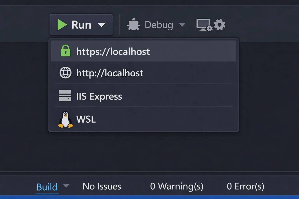 Visual Studio Run Button Dropdown Explained Simply | Medium