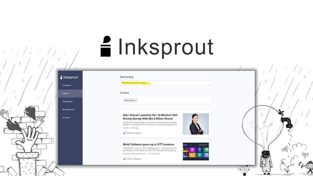 Create social media content, videos, and simply share links using an AI tool. | by ...