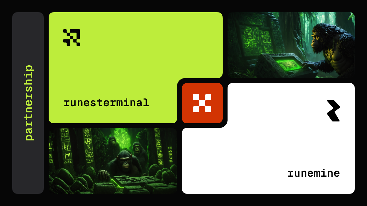 Digging Foundations: RuneMine x RunesTerminal | by BtcTerminal | Medium