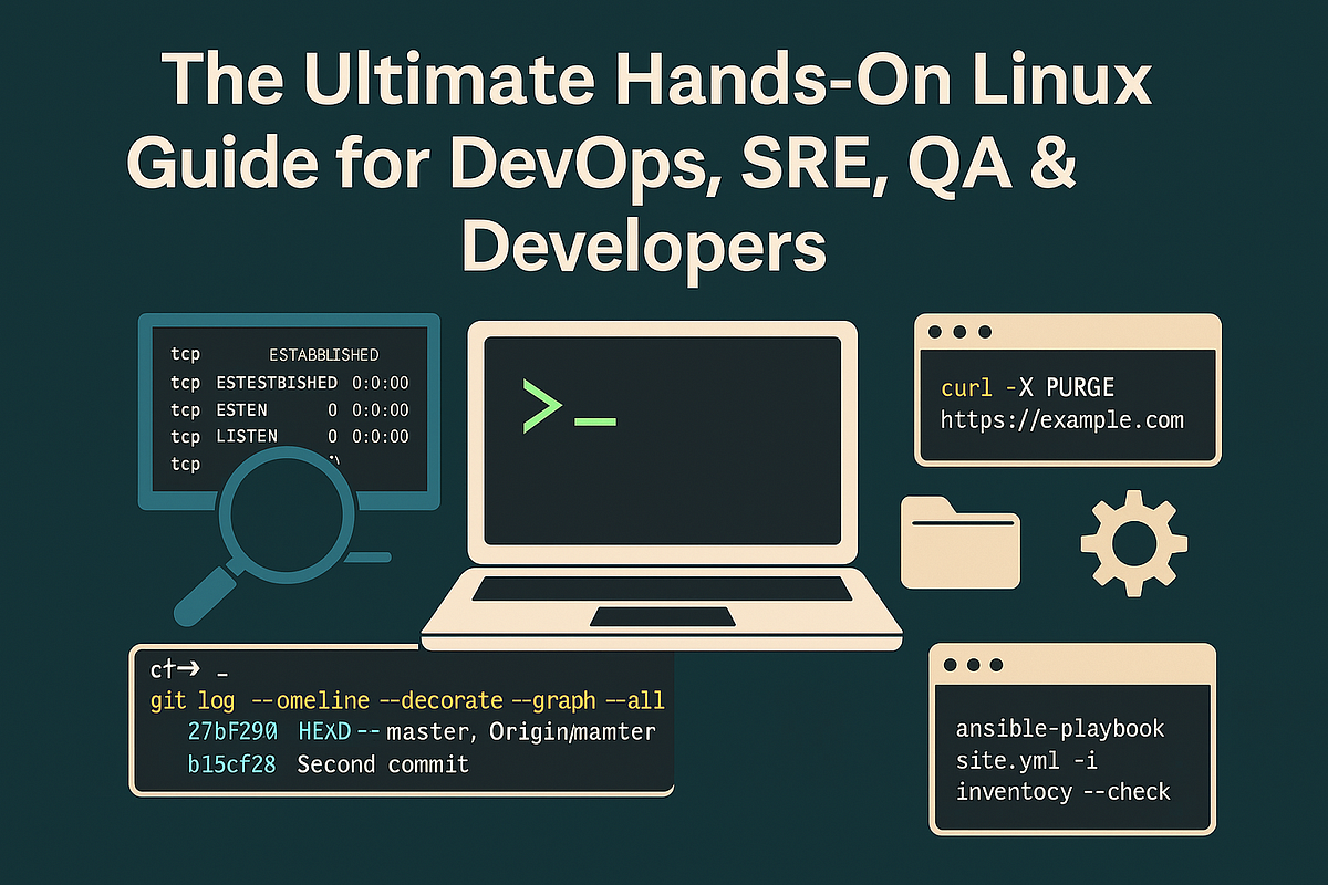 🔧 The Ultimate Hands‑On Linux Guide for DevOps, SRE, QA & Developers | by BHARAT PRAKASH INANI ...