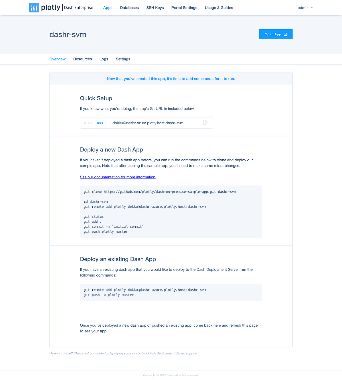 Part II: Deploying a Dash Application to Operationalize Machine ...