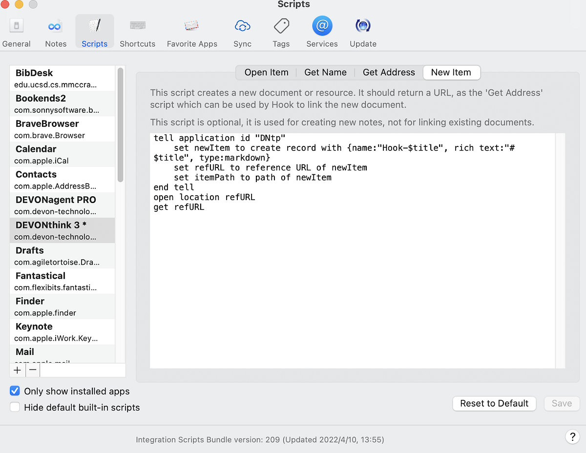 用Hook 建立Devonthink Markdown Note建立檔案筆記 - CQI365 - Medium