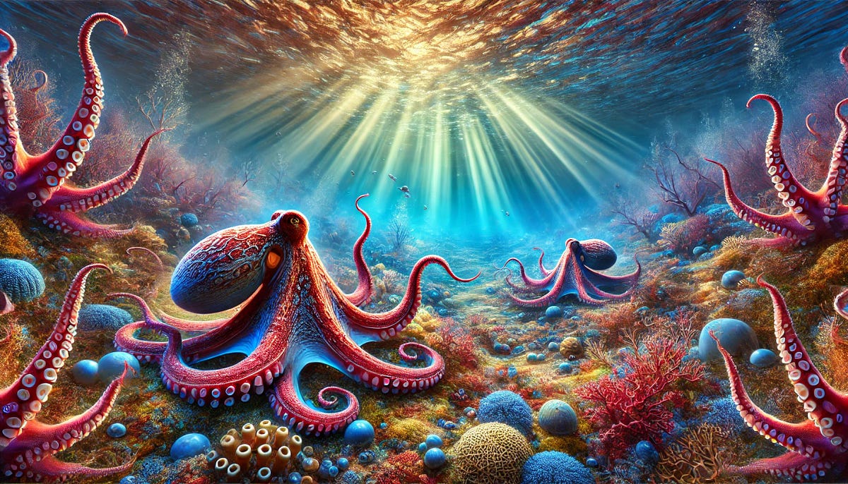 Did you know…Octopuses have three hearts? | by Aatka | Did You Know…Short Fun Facts | Nov, 2024 ...