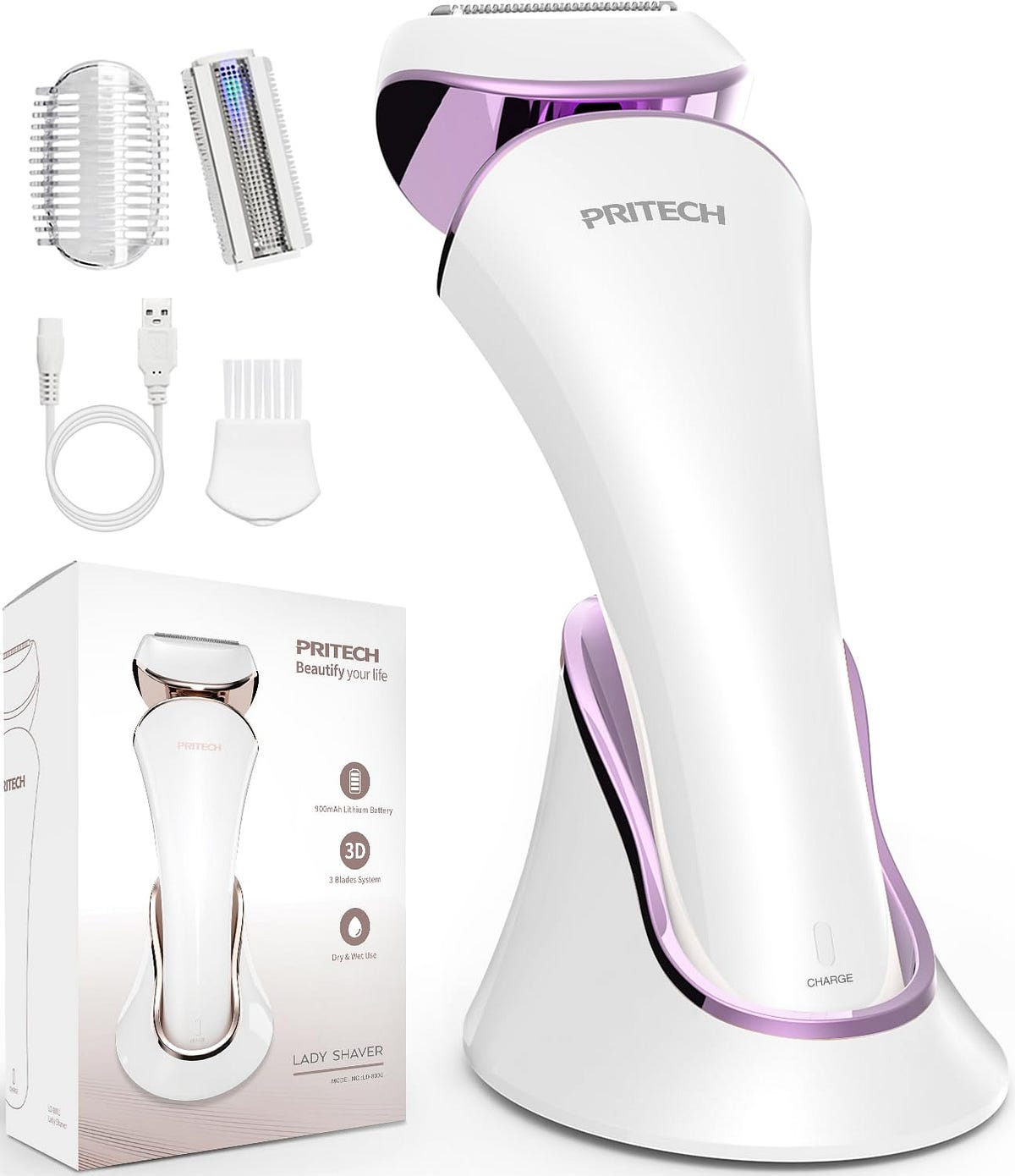 Unleash Your Confidence with the PRITECH Electric Shaver for Women: The ...