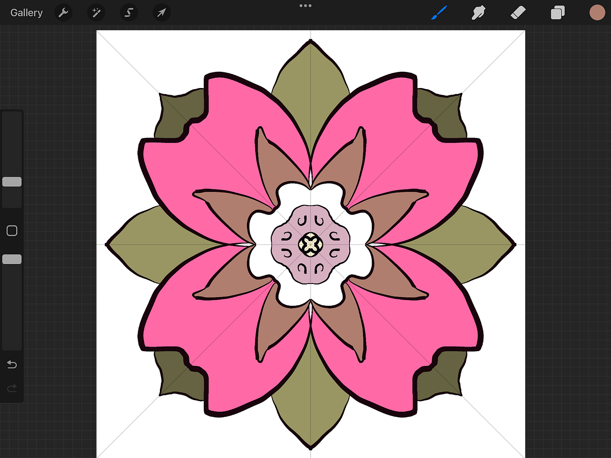 How to use Procreate drawing guides? | by Ashish Dangol | Medium