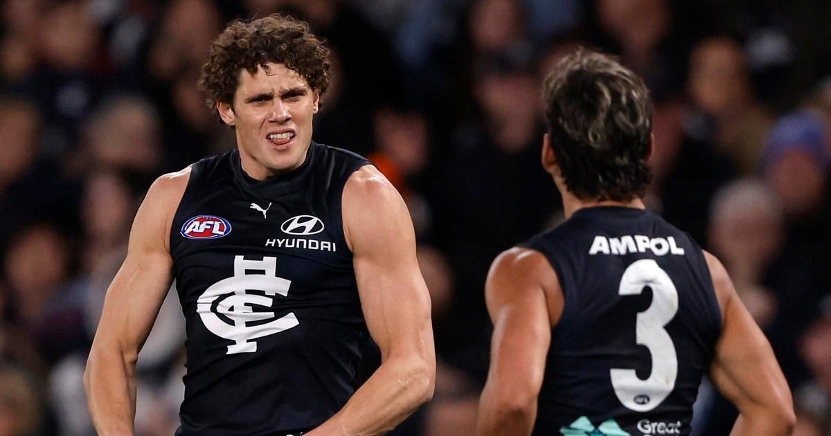 Charlie pulls top-two Carlton Blues through North Melbourne Roos challenge | by Guillermo C ...