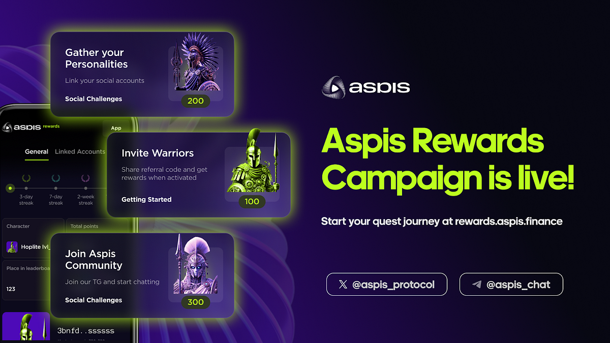 Unleash Your Warrior: Start a New Journey by Joining Aspis Rewards App ...
