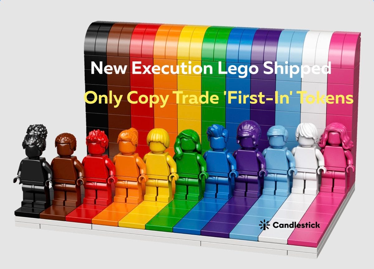 New Execution Lego Shipped - Only Copy Trade ‘First-In’ Tokens ...