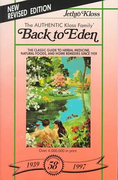 PDF Back To Eden By Jethro Kloss - Van Aeneus - Medium
