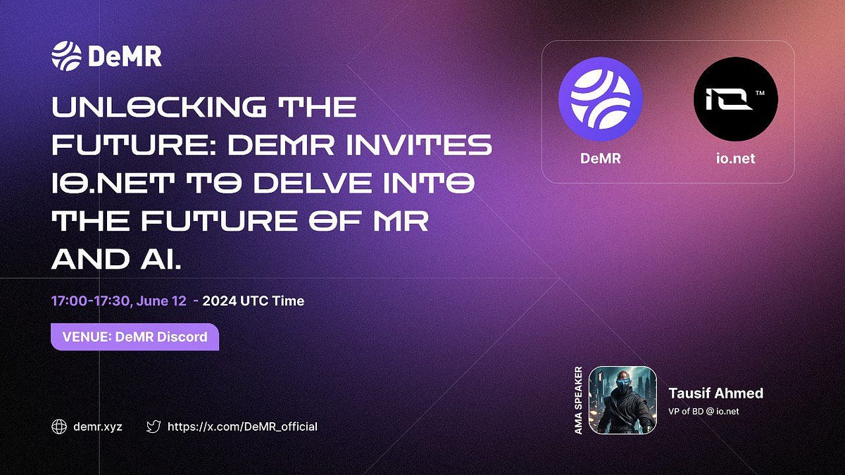 AMA Recap with io.net. Host: DeMR Official | by DeMR_official | Medium