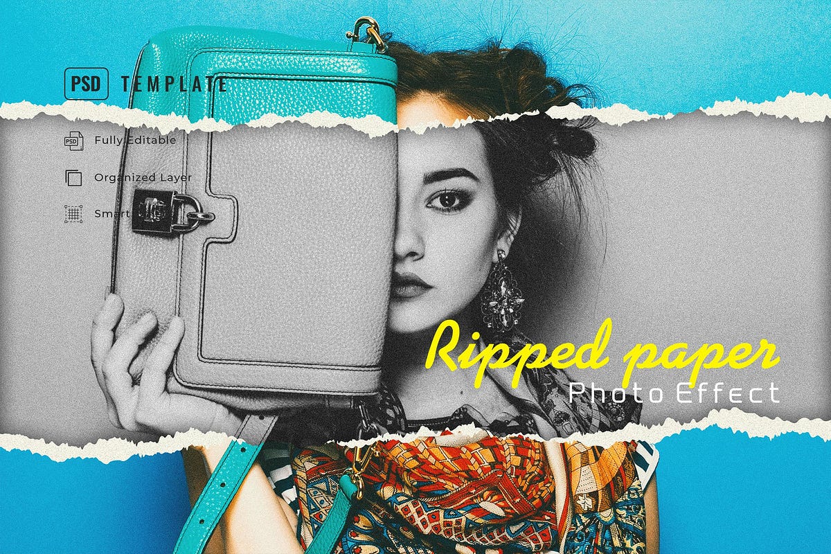 Ripped Paper Effect | by Illustrapro | Jun, 2024 | Medium