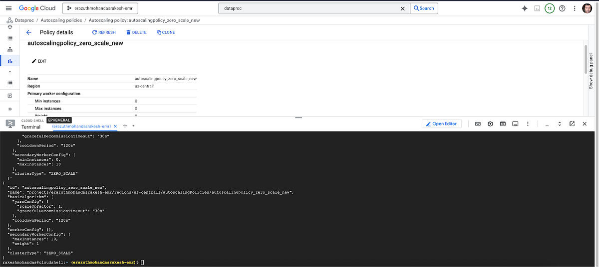 Dataproc Zero-Scale Down Cluster Creation Process | by Rakesh Erazuth ...