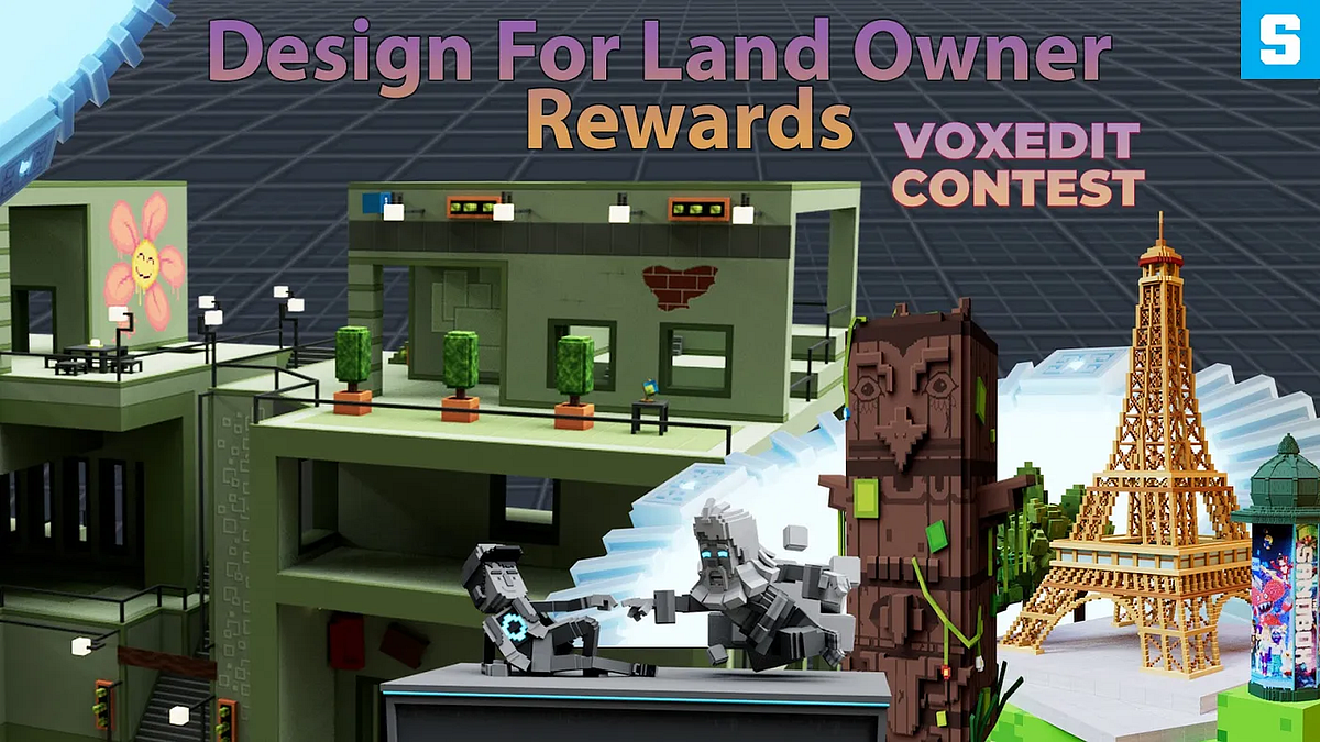 VoxEdit 競賽｜為 The Sandbox 土地持有者設計專屬獎勵資產 | by TheSandboxGameChinese | The ...