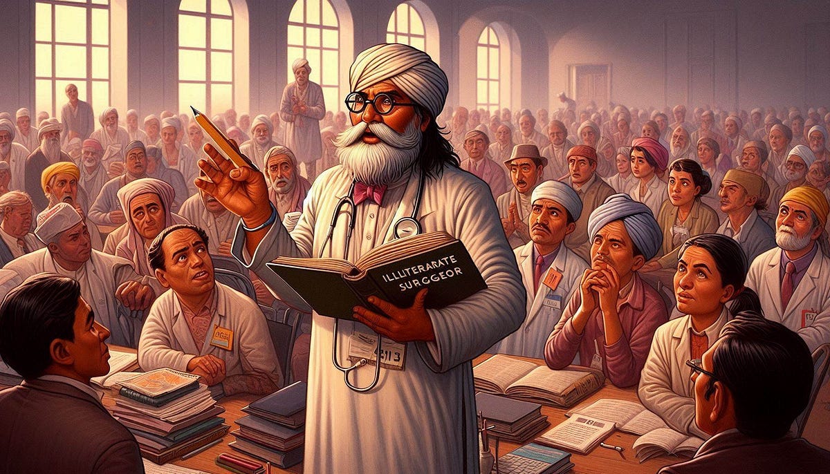 The Illiterate Surgeon Who Taught 30,000 Doctors | by Ravinimbus ...