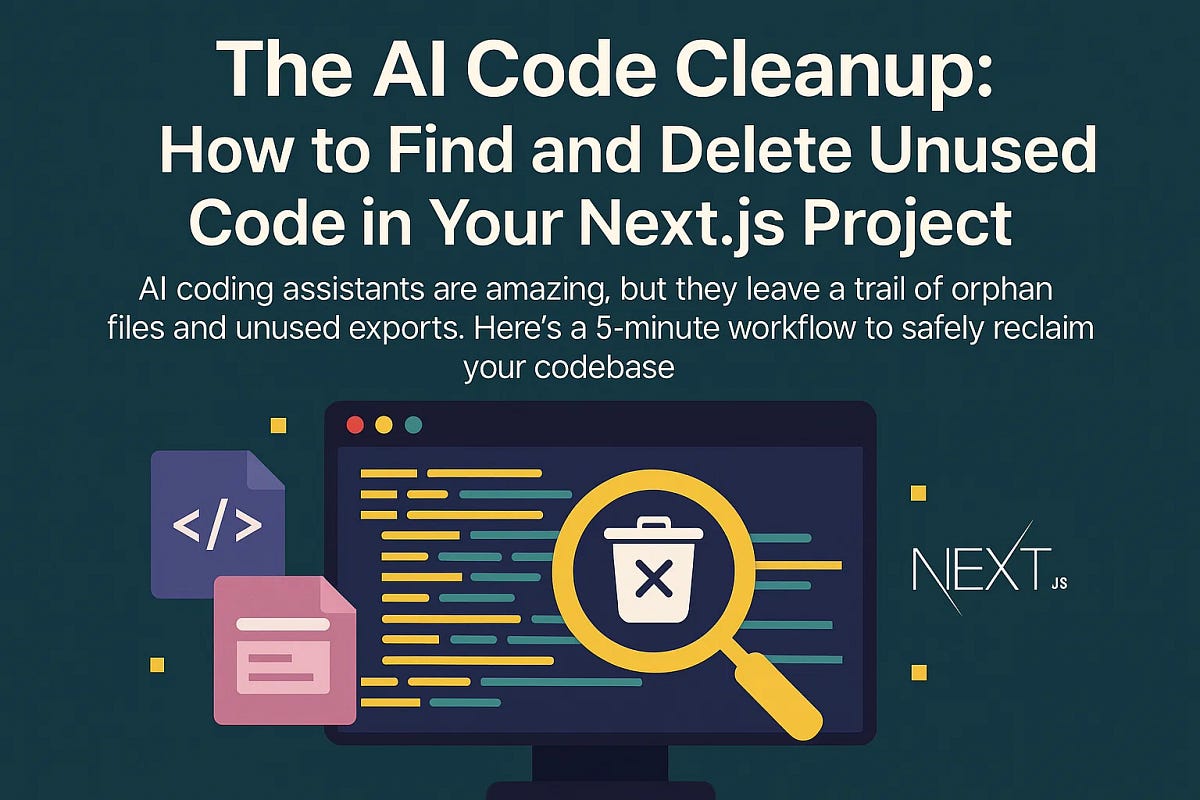 The AI Code Cleanup: How to Find and Delete Unused Code in Your Next.js ...