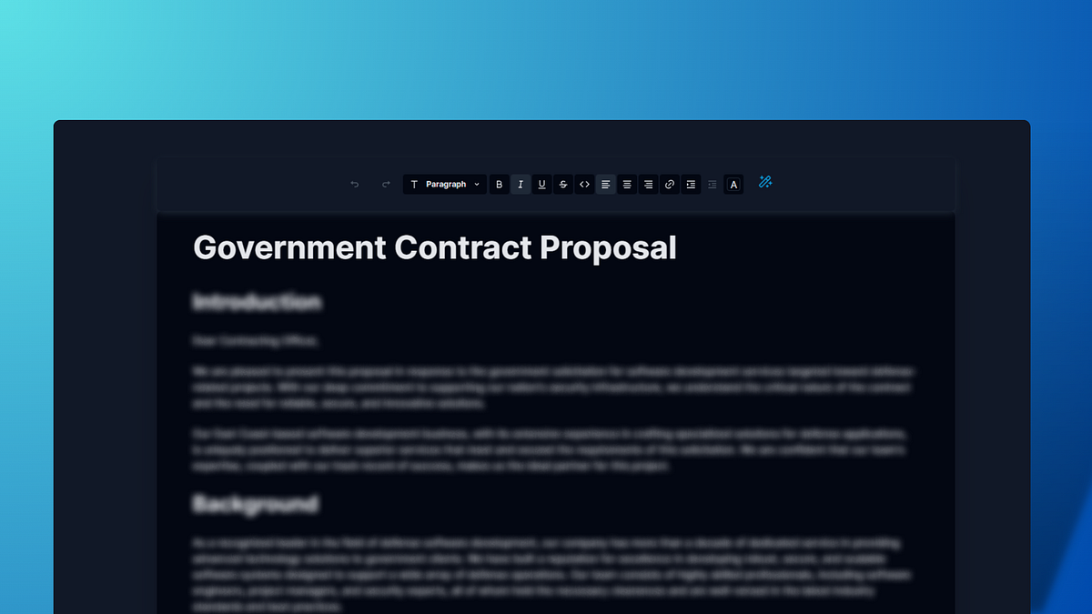 Simplifying Government Contract Drafting: SamSearch’s AI Draft ...