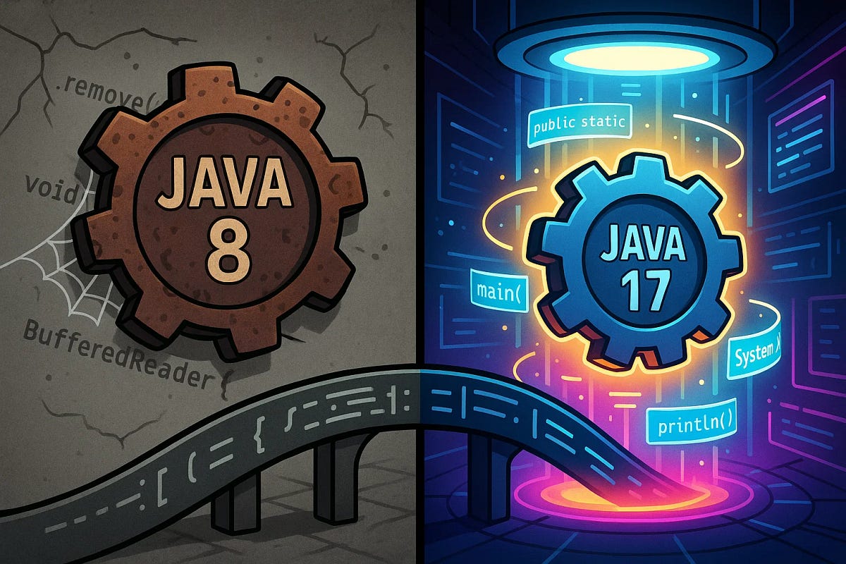 Why I Switched from Java 8 to Java 17 — And What Changed for Me | by Zain Shoaib | Javarevisited ...