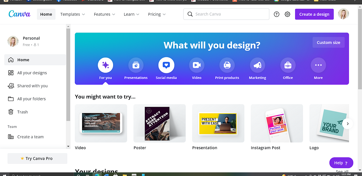How to Use Canva. This month I used Canva to design posts… | by Lauren ...