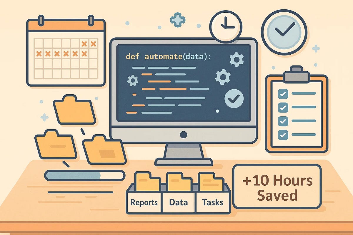 12 Python Scripts That Saved Me 10+ Hours Every Week | by Abdur Rahman | Stackademic