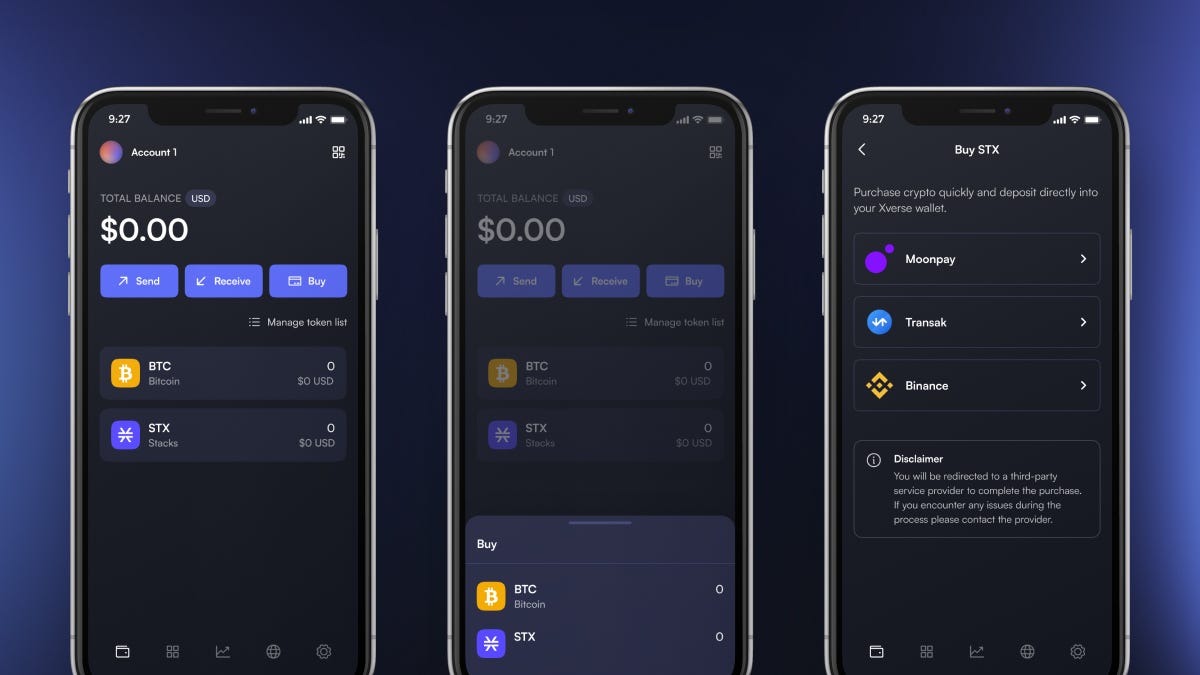 How To Buy Bitcoin (BTC) in Xverse Wallet: 4 Easy Steps | by Xverse - Web3 Bitcoin Wallet | Medium