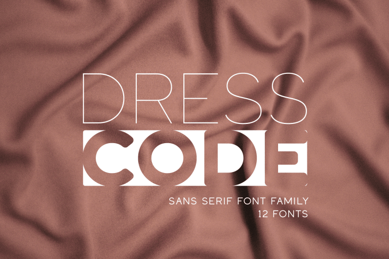 Dress Code Font Free Download & Preview - audrey97 - Medium