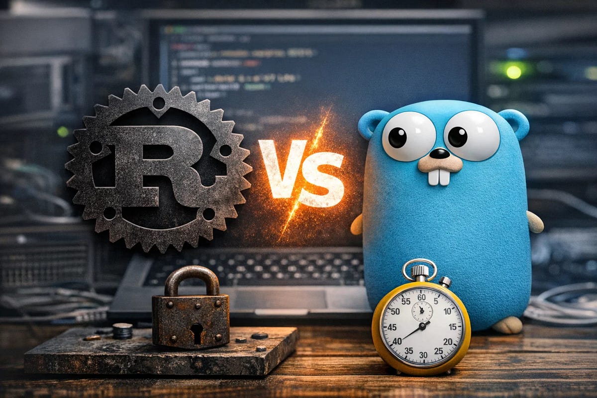 Rust vs Go: I Stopped Arguing and Tested Both | by DevLogic ...